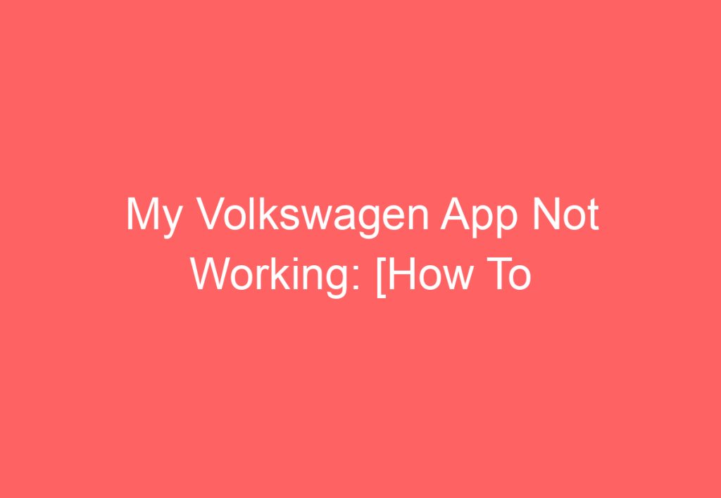 Volkswagen Steering Wheel Buttons Not Working: [Problems & Solutions] - VolkswagenBuddy