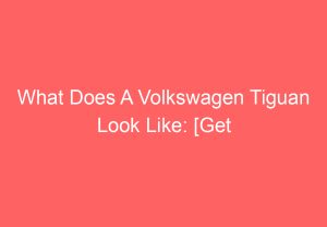 Why Is My Check Engine Light On Volkswagen Tiguan: [Explained ...