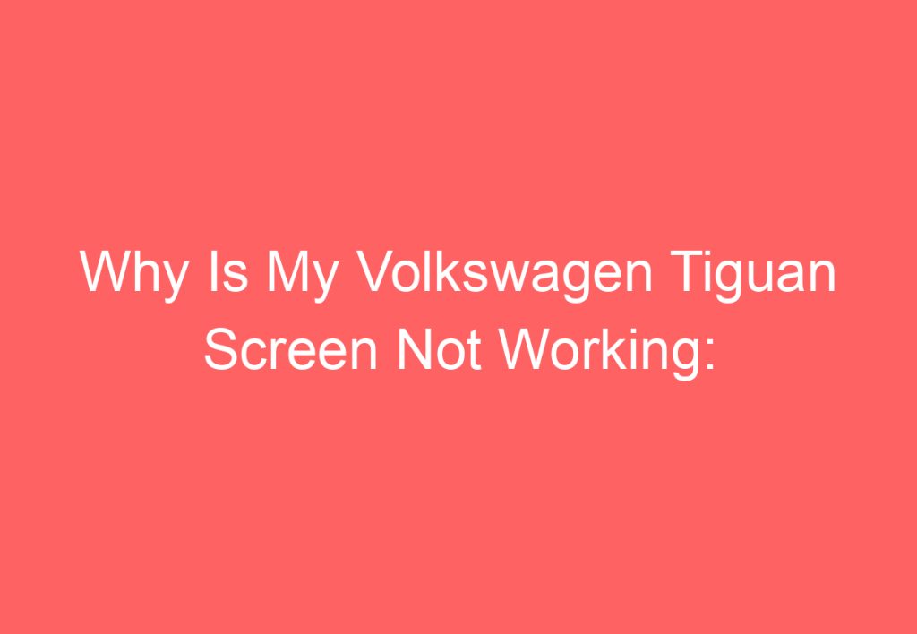 What Does The Epc Light Mean On A Volkswagen Tiguan: [Explained] - VolkswagenBuddy
