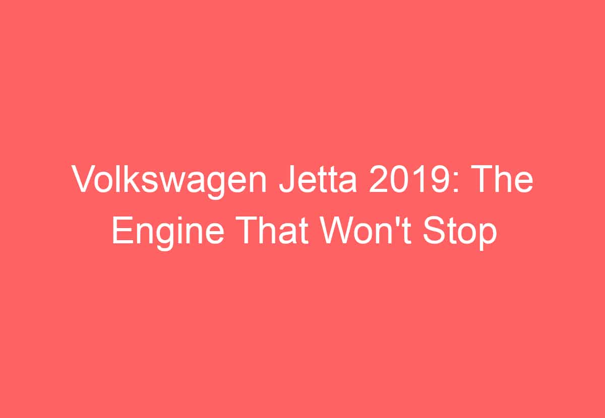Volkswagen Oil Pressure Engine Off [A Quick Fix] - VolkswagenBuddy