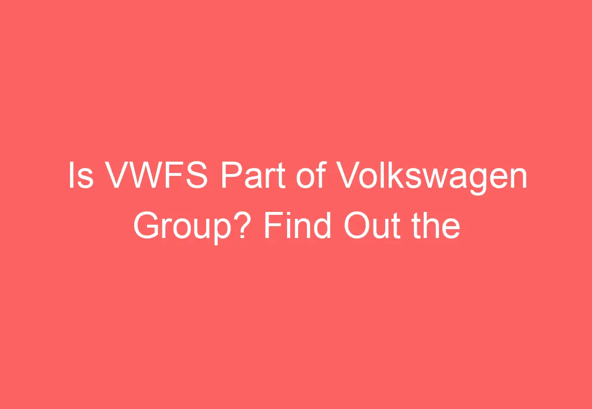 Volkswagen's Parts Suppliers: A Look Inside The Supply Chain ...