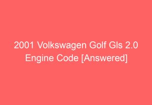 U3501 Engine Code Volkswagen Tiguan [Answered] - VolkswagenBuddy