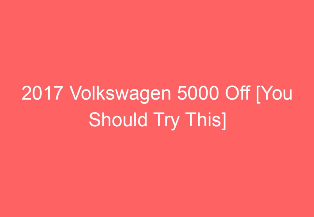 Volkswagen TPMS Light Won't Turn Off: Here's How To Fix It ...