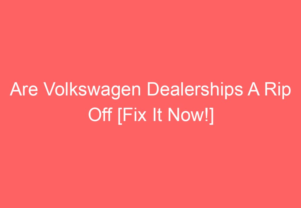 Volkswagen Polo Radio Not Working [Proven Ways To Fix] - VolkswagenBuddy