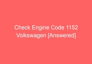 How To Find Volkswagen Engine Code (Explained) - VolkswagenBuddy