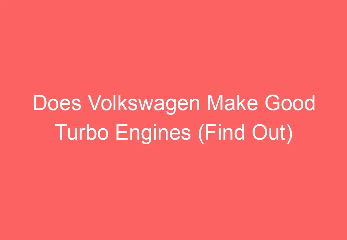 How To Find Volkswagen Engine Code (Explained) - VolkswagenBuddy