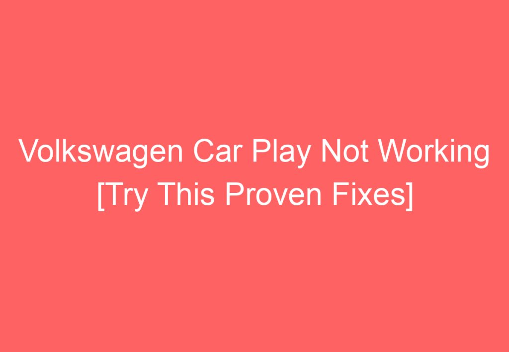 Volkswagen Check Engine Codes [Explained] - VolkswagenBuddy