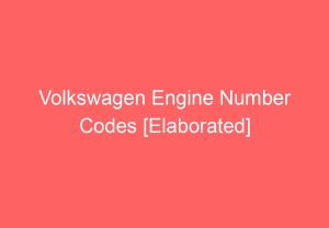 Volkswagen Jetta Check Engine Light Codes [Explained] - VolkswagenBuddy