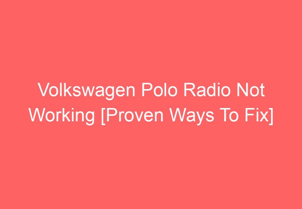 Volkswagen Engine Number Codes [Elaborated] - VolkswagenBuddy