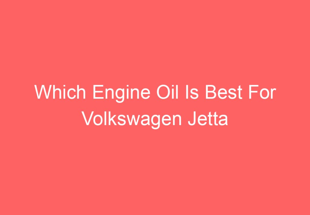 What Does The Check Engine Light Mean On A Volkswagen (Explained ...