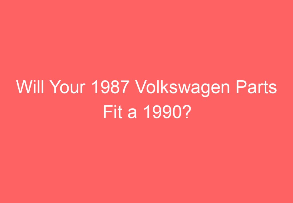 Volkswagen Engine Number Codes [Elaborated] - VolkswagenBuddy