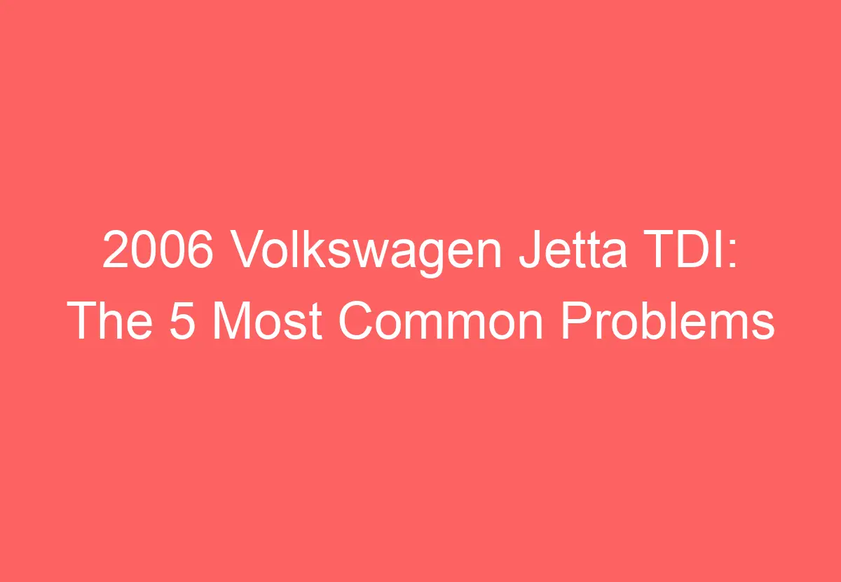 6 Different Types Of Volkswagen Jetta: Which One Is Right For You ...