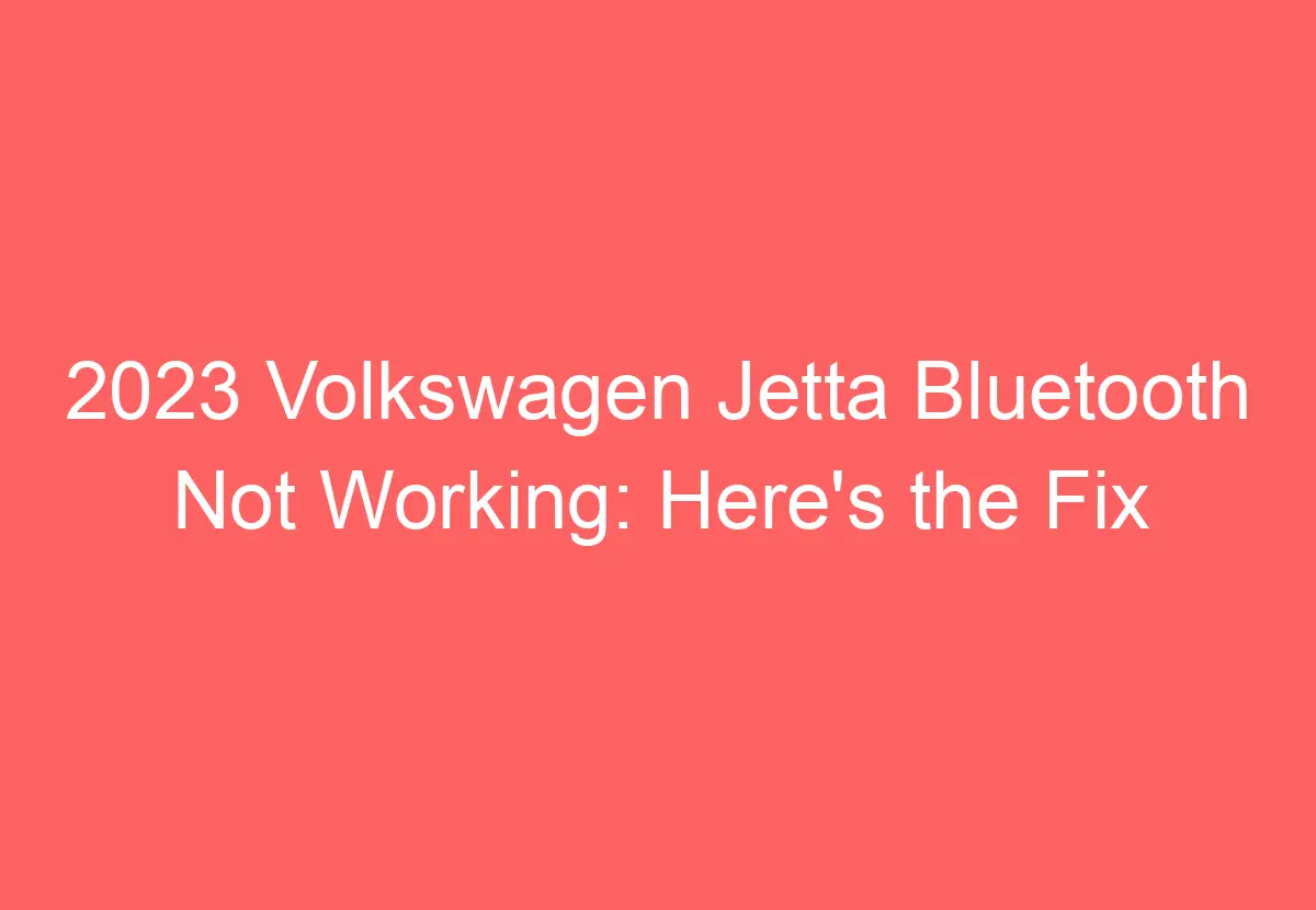 2014 Volkswagen Jetta 1.8T SE: The 5 Most Common Problems - VolkswagenBuddy