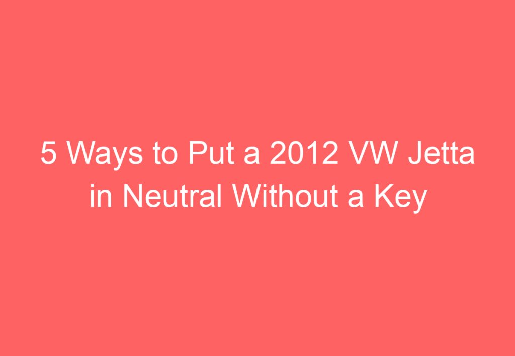 6 Common Problems With A VW Jetta (And How To Fix Them) - VolkswagenBuddy