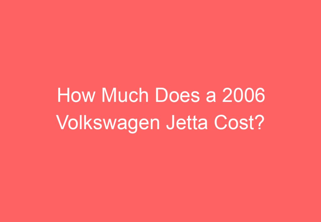 The 8 Types Of Volkswagen Jettas: Which One Is Right For You ...