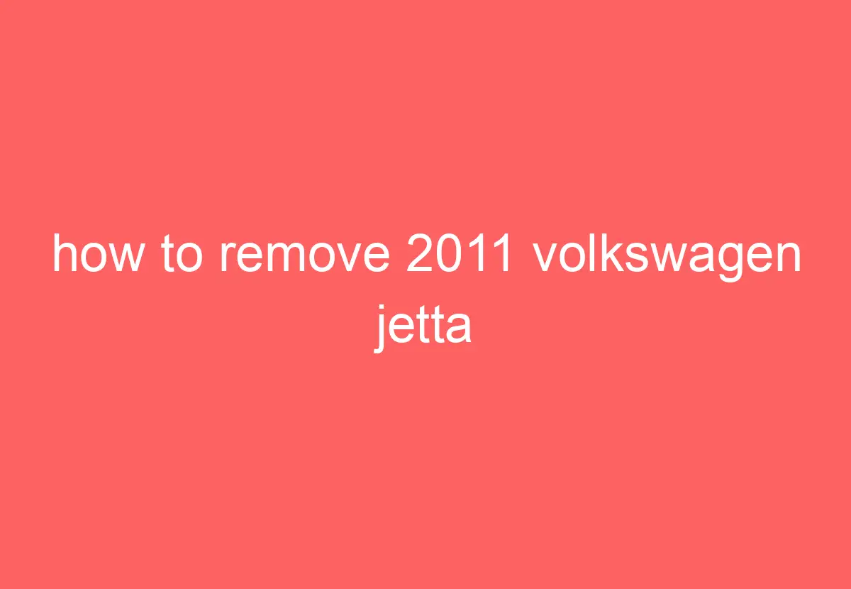 6 Common Reasons Your Volkswagen Jetta Won't Start - VolkswagenBuddy