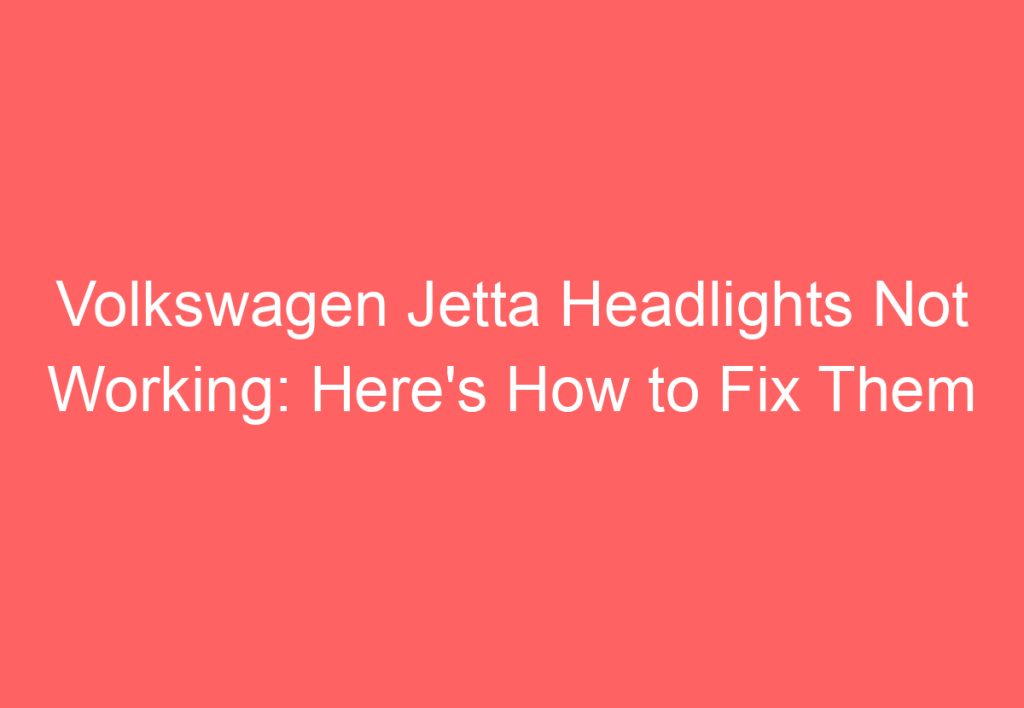 The 8 Types Of Volkswagen Jettas: Which One Is Right For You ...